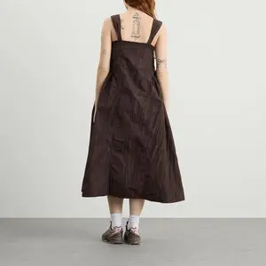 DAMSON MADDER Elina Midi Dress - Choc