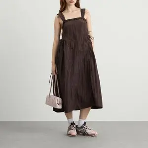 DAMSON MADDER Elina Midi Dress - Choc
