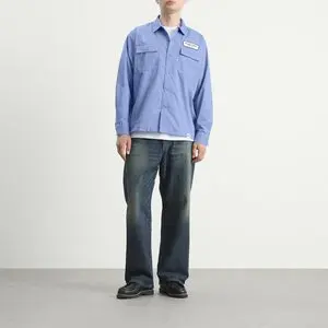 NEIGHBORHOOD Classic Long Sleeve Work Shirt 1