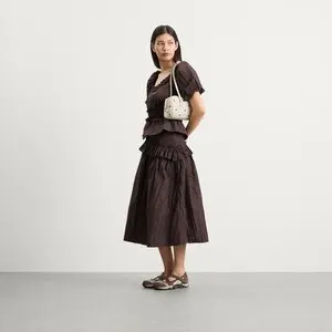 DAMSON MADDER Everly Ruffle Blouse Presented End
