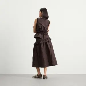 DAMSON MADDER Flavia Midi Skirt Presented End