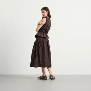 DAMSON MADDER Flavia Midi Skirt Presented End