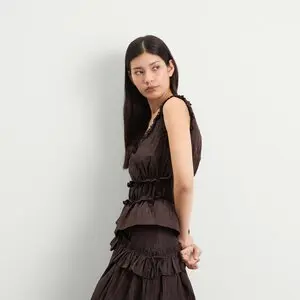 DAMSON MADDER Flavia Midi Skirt Presented End