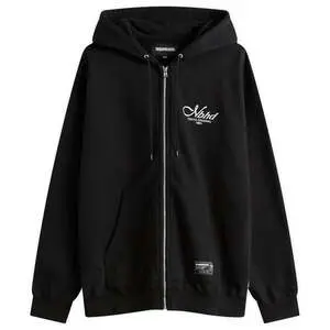 NEIGHBORHOOD Staple Logo Zip Hoodie In | Size: | 100% Cotton | End Clothing - Black