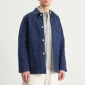 DRAKE'S Canvas Chore Jacket
