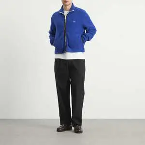 DRAKE'S Boucle Wool Zip Fleece Jacket