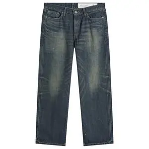 NEIGHBORHOOD Washed Denim Dp Wide Jeans - Indigo