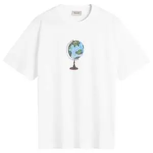 FORET Globe T-shirt - White