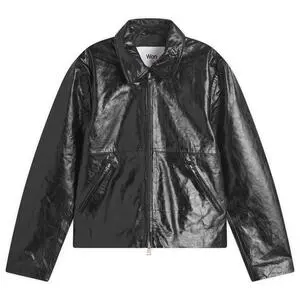 WON HUNDRED Dutton Leather Jacket - Black