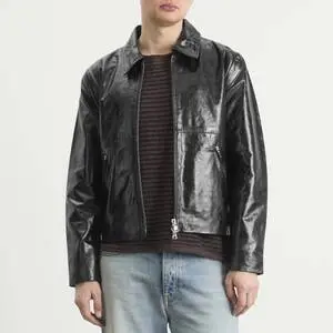 WON HUNDRED Dutton Leather Jacket