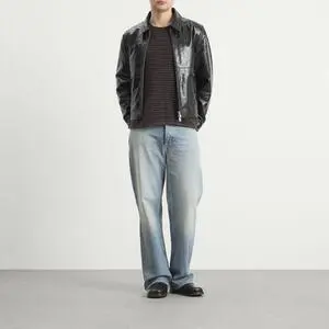WON HUNDRED Dutton Leather Jacket