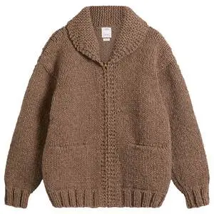 Visvim Cowichan Hand Knit - Brown