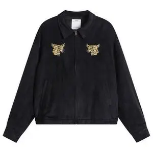 Visvim Norad Brushed Silk Jacket - Black