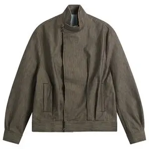 EBIT Inverted Pleat Gaberdine Jacket - Blackstone