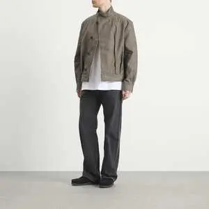 EBIT Inverted Pleat Gaberdine Jacket