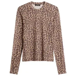 ANINE BING Sylvie Long Sleeve Print T-shirt