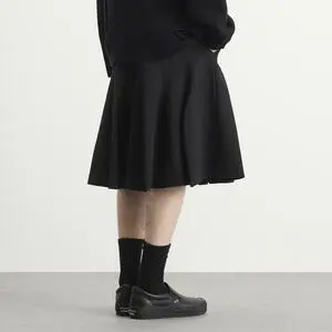 Comme Des Garçons Wool Structured Shorts