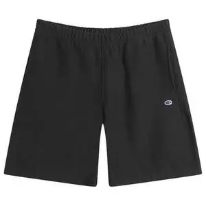 Champion Reverse Weave Sweat Shorts - Black