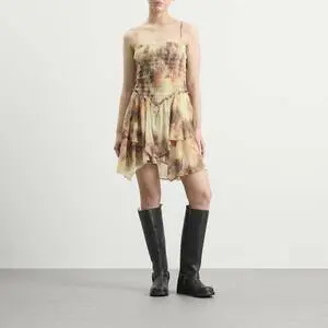 Isabel Marant Étoile Anka Mini Dress - Beige