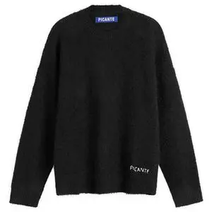 PICANTE Shaggy Sweater - Black