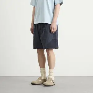 EBIT Octagon Patch Denim Lofty Shorts