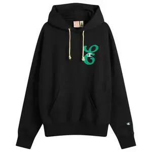 Champion For E End. Hoodie 'emerald - Black