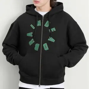 BRAIN DEAD Collegiate Zip Hoodie