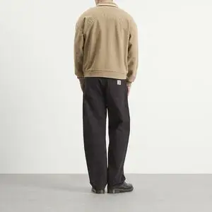 PLEASURES Drift Zip Long Sleeve Polo