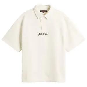 PLEASURES Cable Polo - Ecru