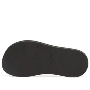 Studio Nicholson Curren Leather Flip Flop - Black