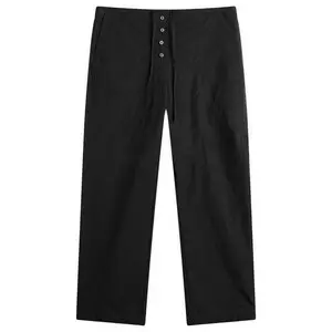 Studio Nicholson Ventura Drawstring Trousers - Black