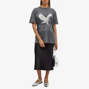 ANINE BING Lili Retro Eagle T-shirt