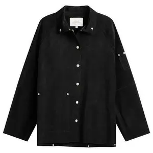 Studio Nicholson Dash Suede Jacket - Black