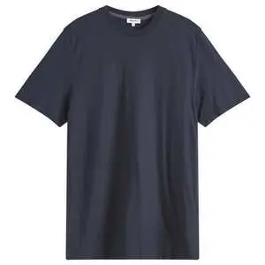 Norse Projects Jakob Crepe Logo T-shirt - Dark Navy