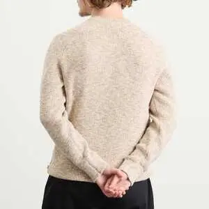 Nn07 Jacobo Boucle Jumper - White Pepper
