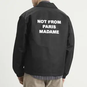 Drole De Monsieur Slogan Coach Jacket