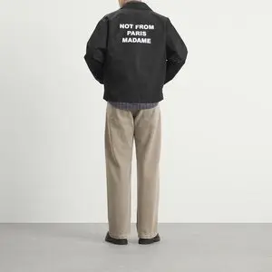 Drole De Monsieur Slogan Coach Jacket