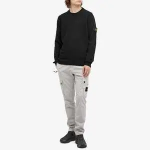 Stone Island Reverse Seam Lambswool Crew Neck Jumper