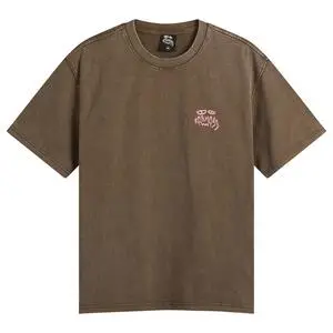 KARMA8A Washed T-shirt - Brown