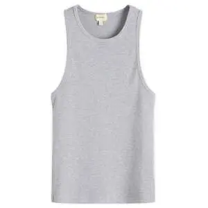 Donni. Rib Tank Top - Heather Grey
