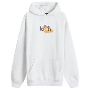 LO-FI Paint Logo Hoodie - Ash