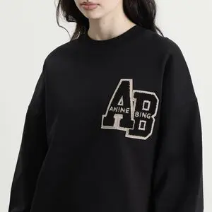 ANINE BING Miles Sweatshirt - Black
