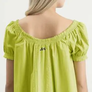 DAMSON MADDER Jayne Mini Dress - Celery