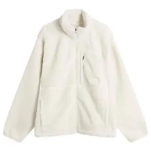The North Face Heritage Extreme Pile Zip Jacket - White Dune
