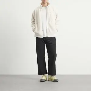 The North Face Heritage Extreme Pile Zip Jacket - White Dune