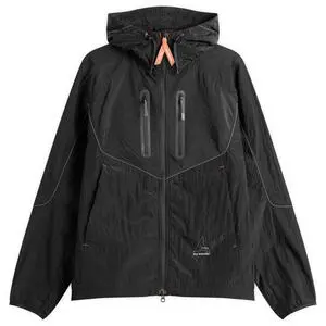 AND WANDER X Roa Ripstop Wind Jacket - Black