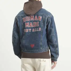 HUMAN MADE Corduroy Collar Denim Jacket