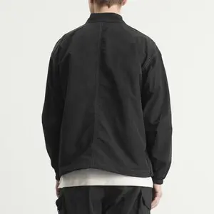 AND WANDER Crinkled Nylon Shirt Jacket