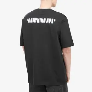 A BATHING APE Pixel Ape Head T-shirt