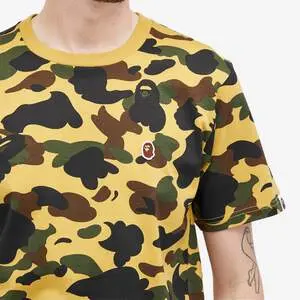 A BATHING APE 1st Camo One Point T-shirt - Yellow